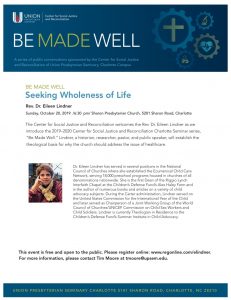 Center for Social Justice and Reconciliation | Union Presbyterian Seminary